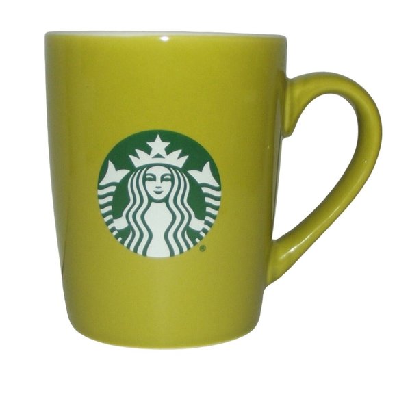 Starbucks | Dining | Starbucks Lime Avocado Green Logo Mug 22 10 Oz ...